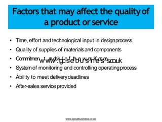 Quality Control | PPTX