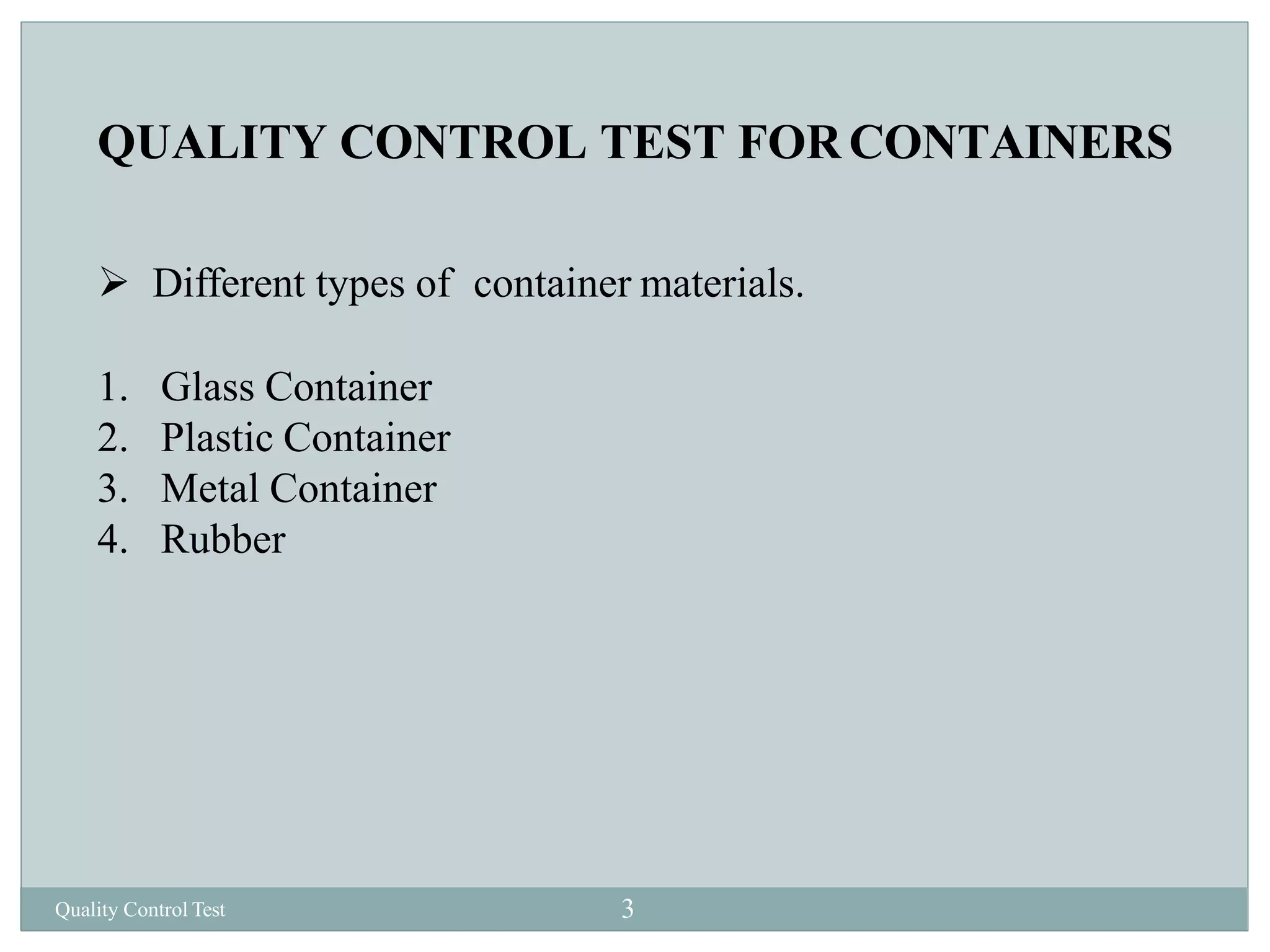 Qualitycontroltestforpackagingmaterialppt 181208041612 | PPT