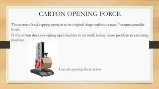 Quality control test for secondary packaging material.pdf