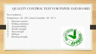 Quality control test for secondary packaging material.pdf