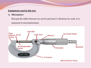 Quality control test of tablets | PPTX