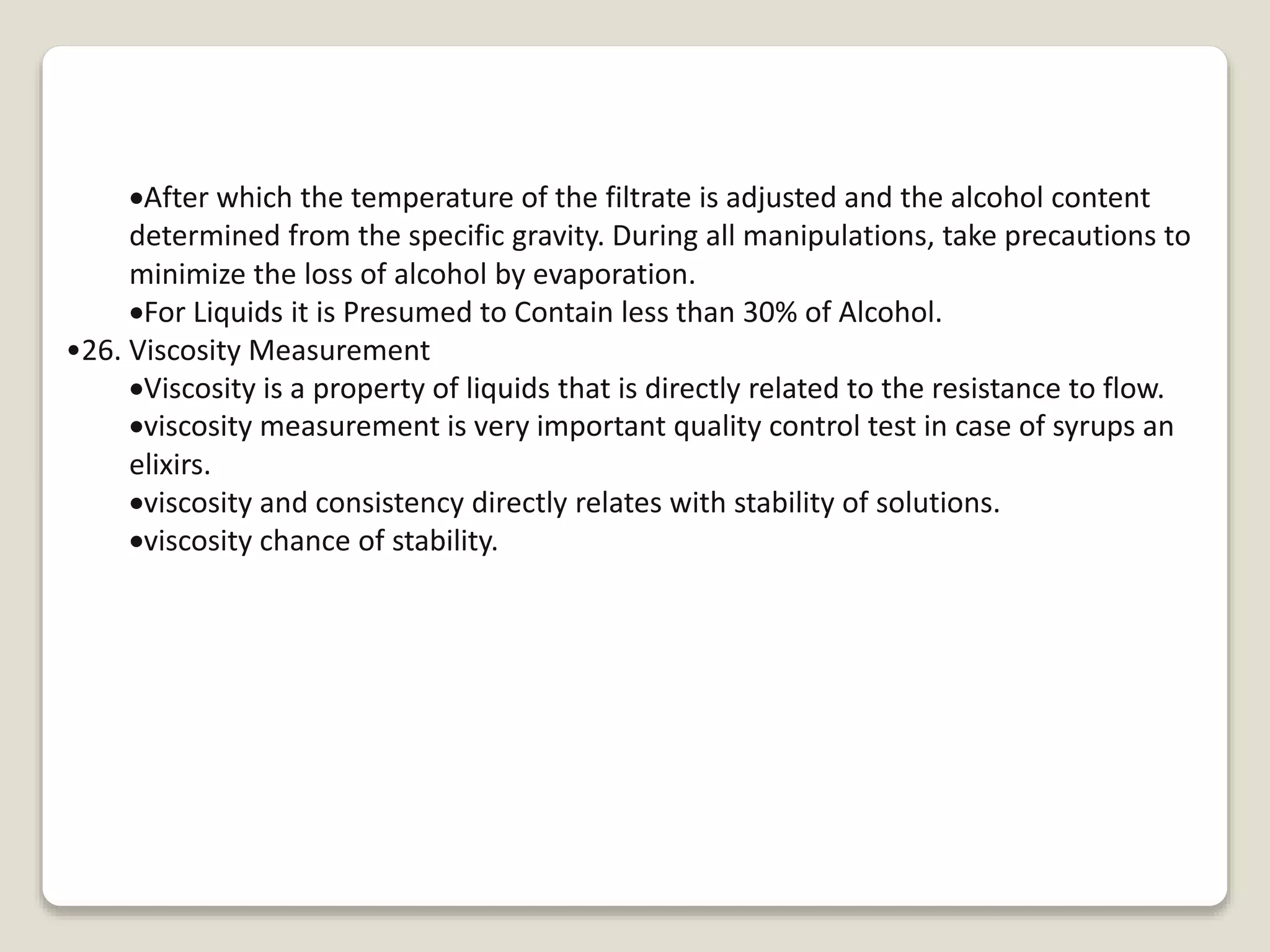 Quality control tests for liquid orals and gels | PPTX