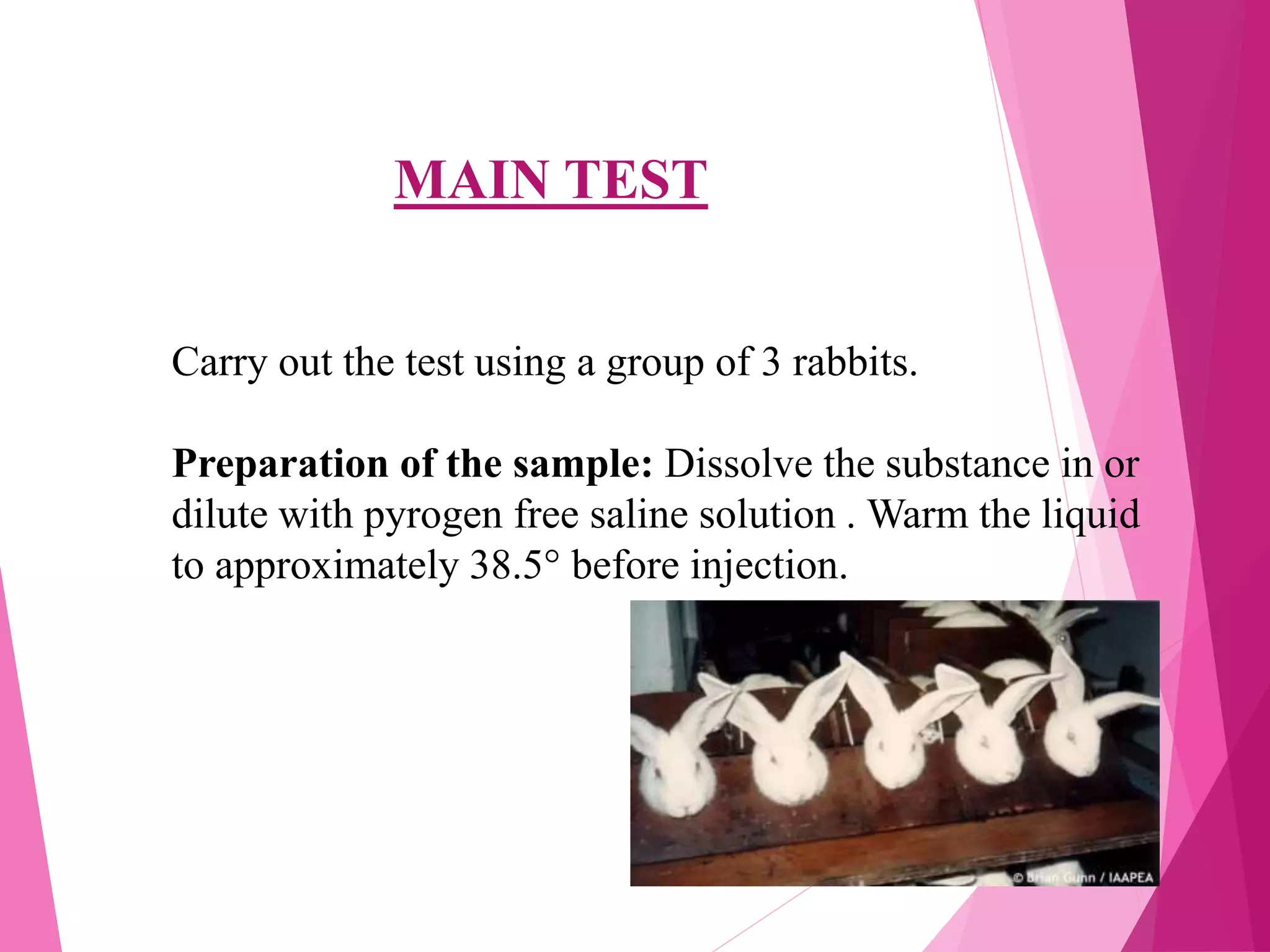 Quality control tests for parenterals ppt | PPTX