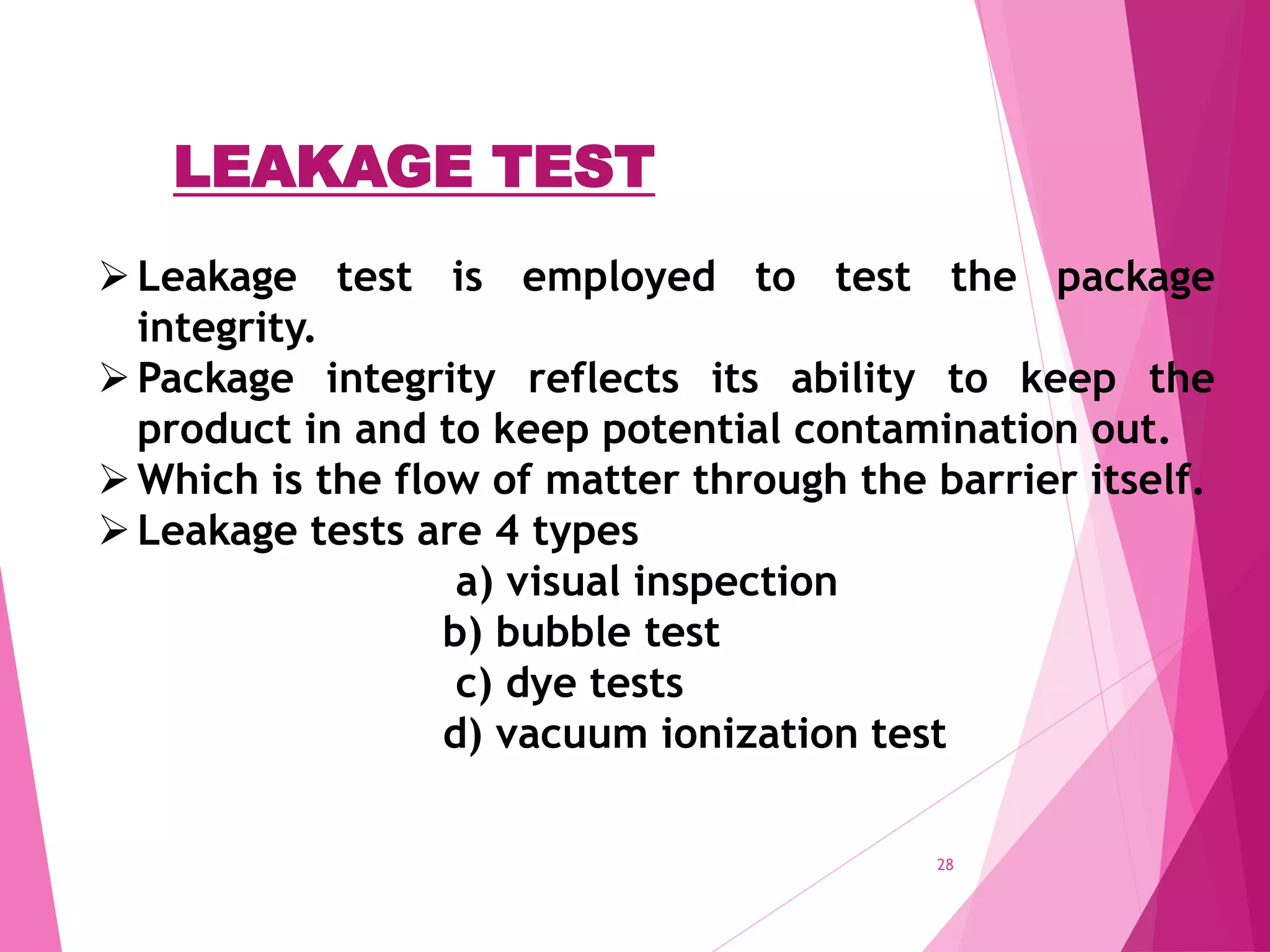 Quality control tests for parenterals ppt | PPTX