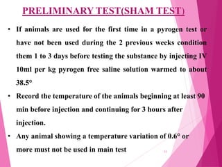 Quality control tests for parenterals ppt | PPTX
