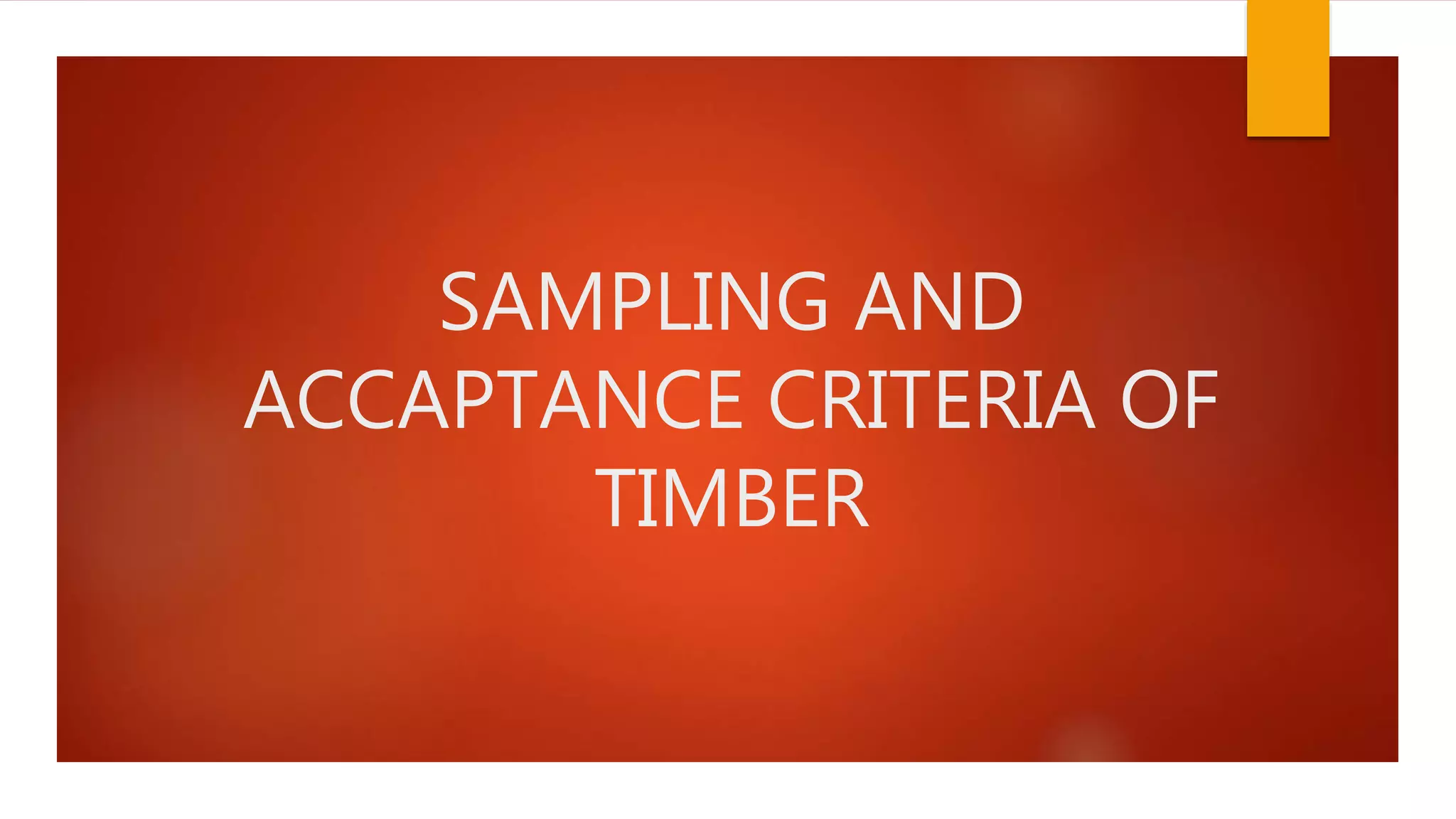 Quality Control- Timber & Structural Steel | PPTX