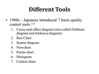 Quality control tools | PDF