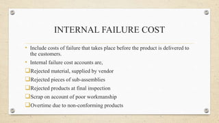 Quality cost | PPTX