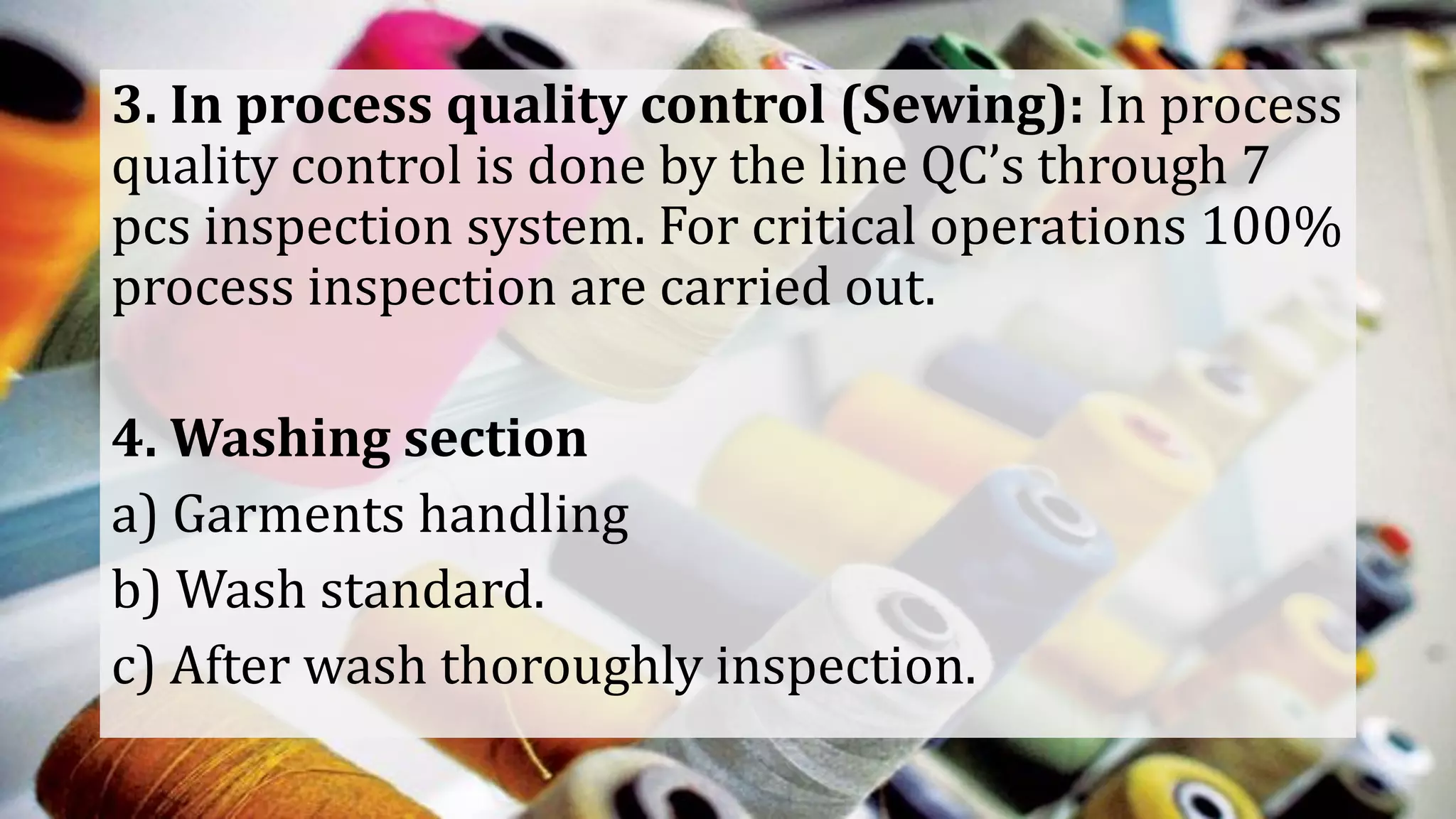 Quality costing and reporting of garments and textile industry of ...