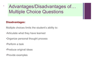 Quality Criteria Test Questions | PPT