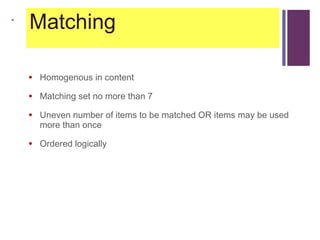 Quality Criteria Test Questions | PPT