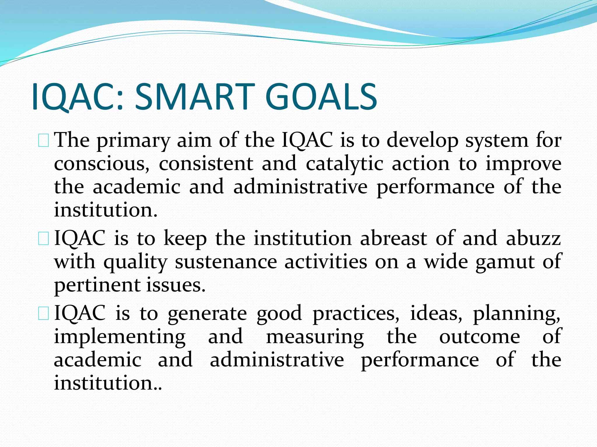 Quality culture through iqac in hei | PPTX
