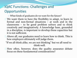 Quality culture through iqac in hei | PPTX