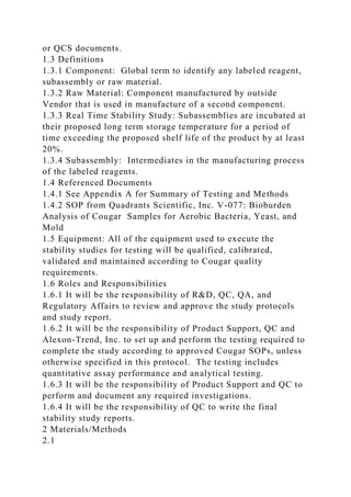 Quality DocumentationDocumentation OverviewThe Q.docx