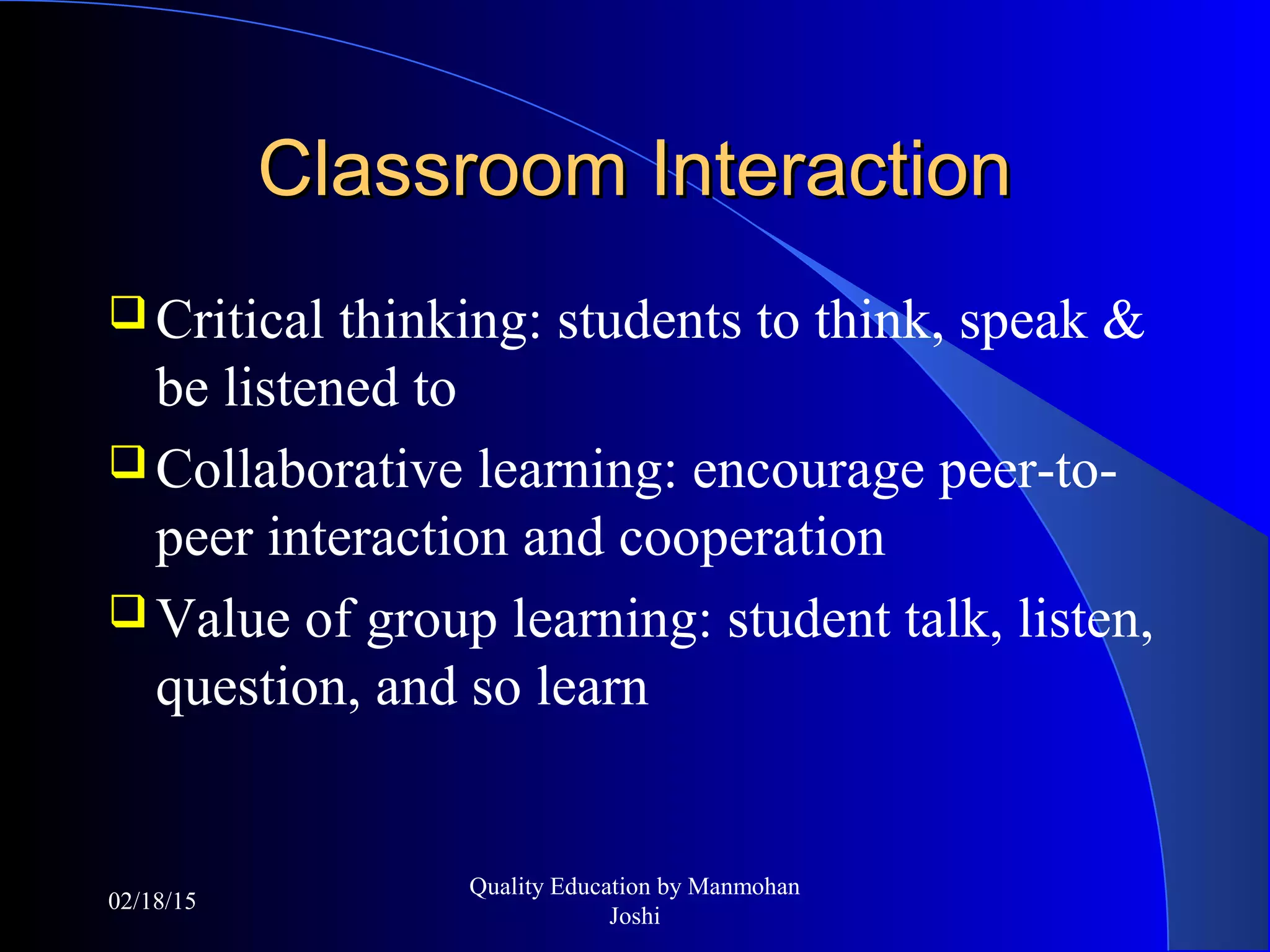 Quality education | PPT