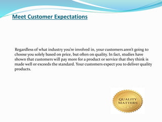 Why Quality is so Important ?? | PPTX