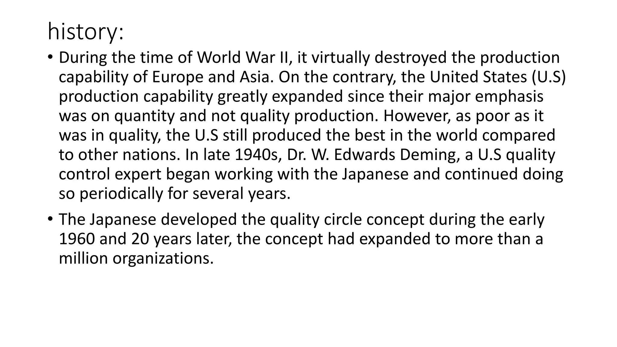Quality engineering | PPT