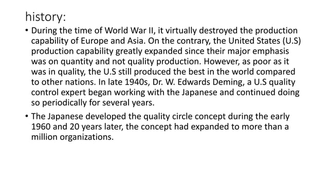 Quality engineering | PPT