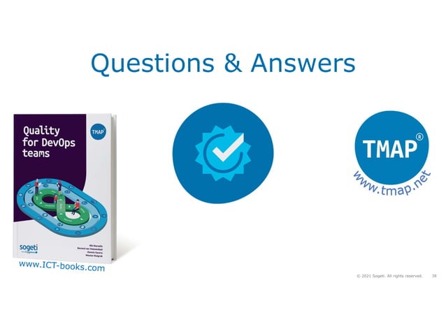 Quality Engineering and Testing with TMAP in DevOps IT delivery | PDF