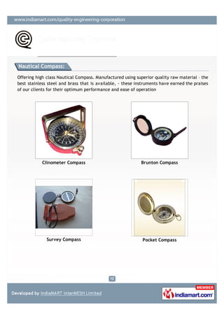 Quality Engineering Corporation, Roorkee, Drawing and Survey ...