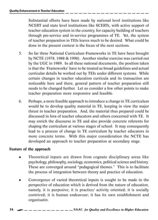 Quality enhancement in teacher education | PDF