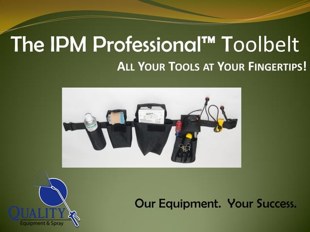 IPM Professional Tool Belt | PDF