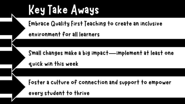 Quality First Teaching for SEND (Special Educational Needs or ...