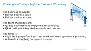 Quality for DevOps teams - Quality engineering in the DevOps culture | PPT