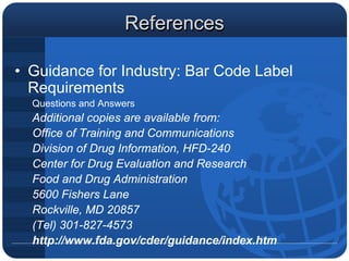 Regulatory Requirements for Labeling Neonatal Blood Components | PDF ...