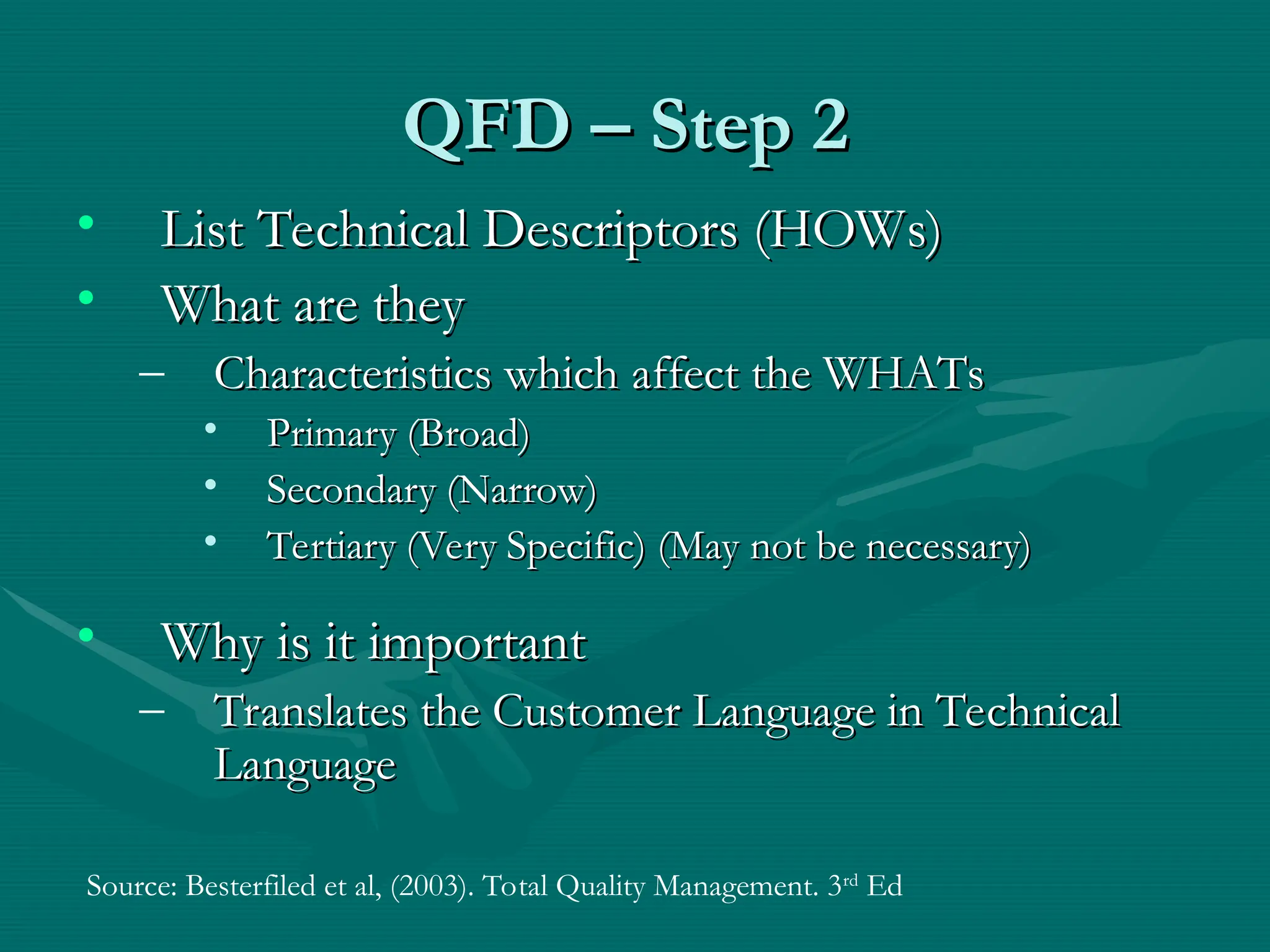 introduction to Quality Functional Deployment (QFD).ppt