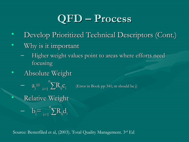 introduction to Quality Functional Deployment (QFD).ppt