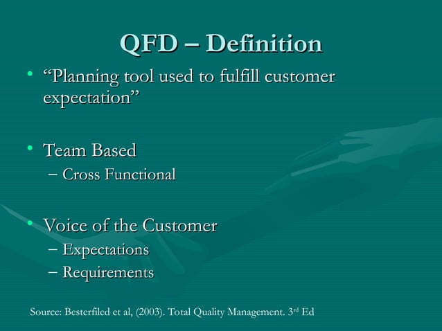 introduction to Quality Functional Deployment (QFD).ppt