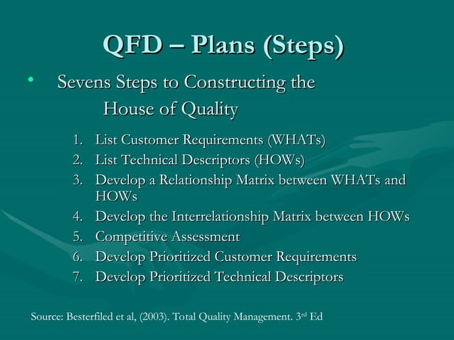 introduction to Quality Functional Deployment (QFD).ppt