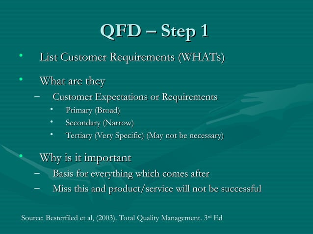 introduction to Quality Functional Deployment (QFD).ppt