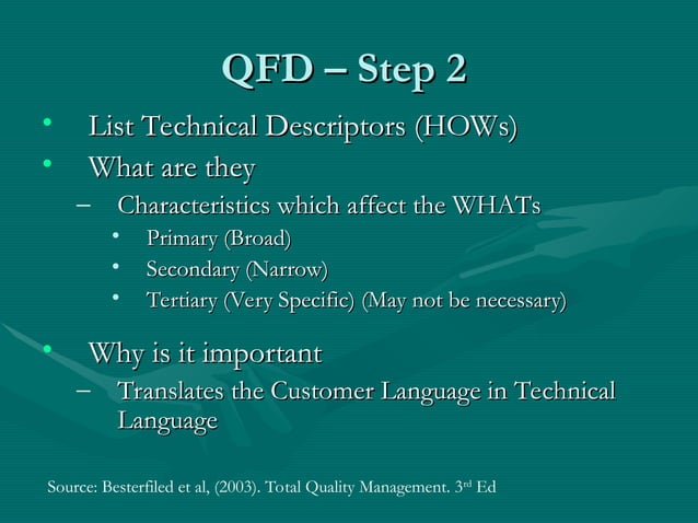 introduction to Quality Functional Deployment (QFD).ppt