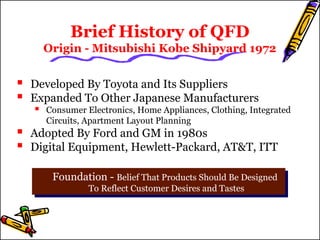 Quality function deployment | PPT