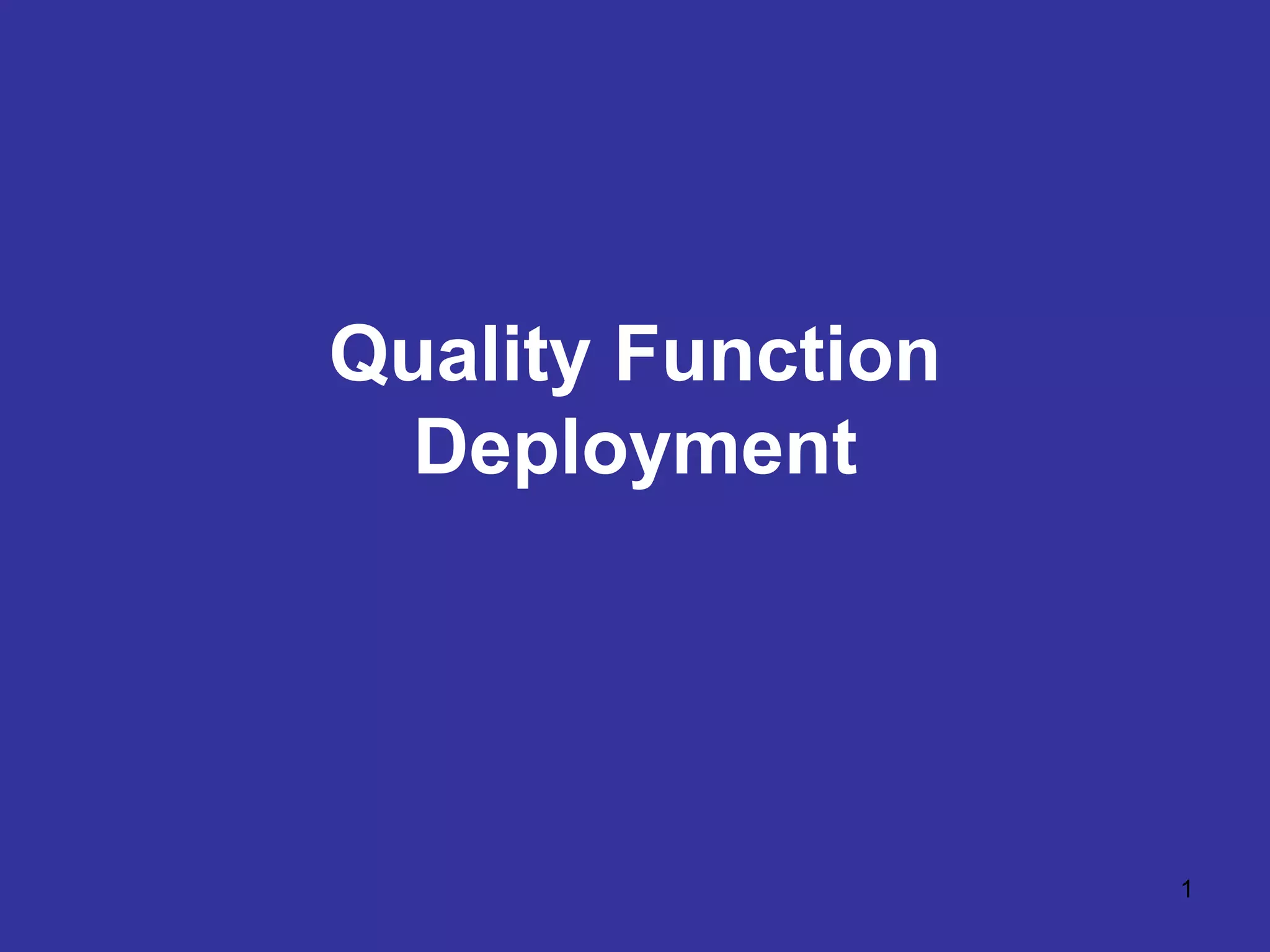 Quality Function Deployment.ppt