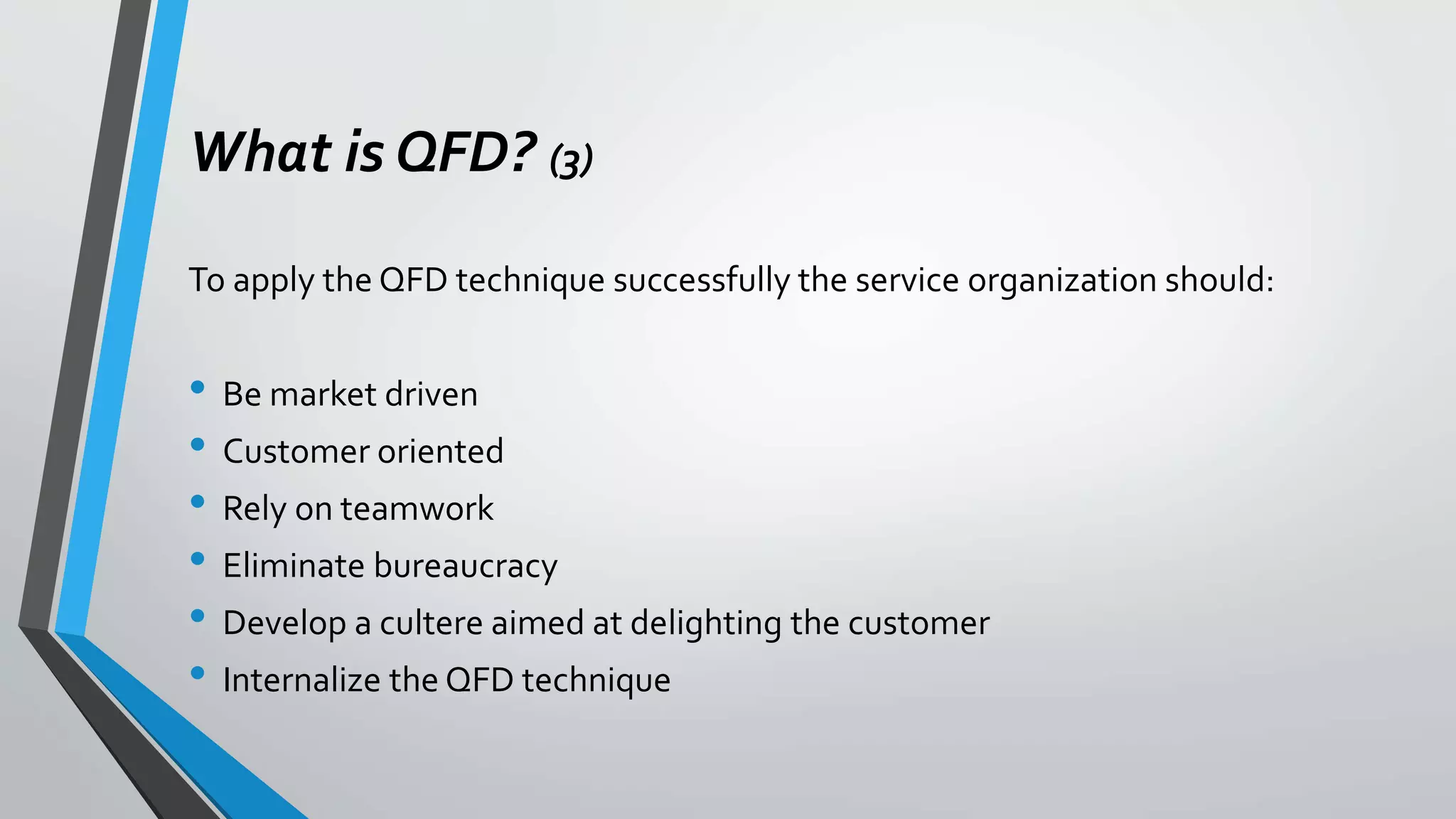 Quality function deployment alitalia's qfd implementation | PPT