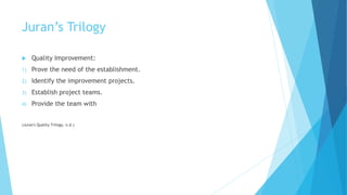 Quality guru Joseph M | PPTX