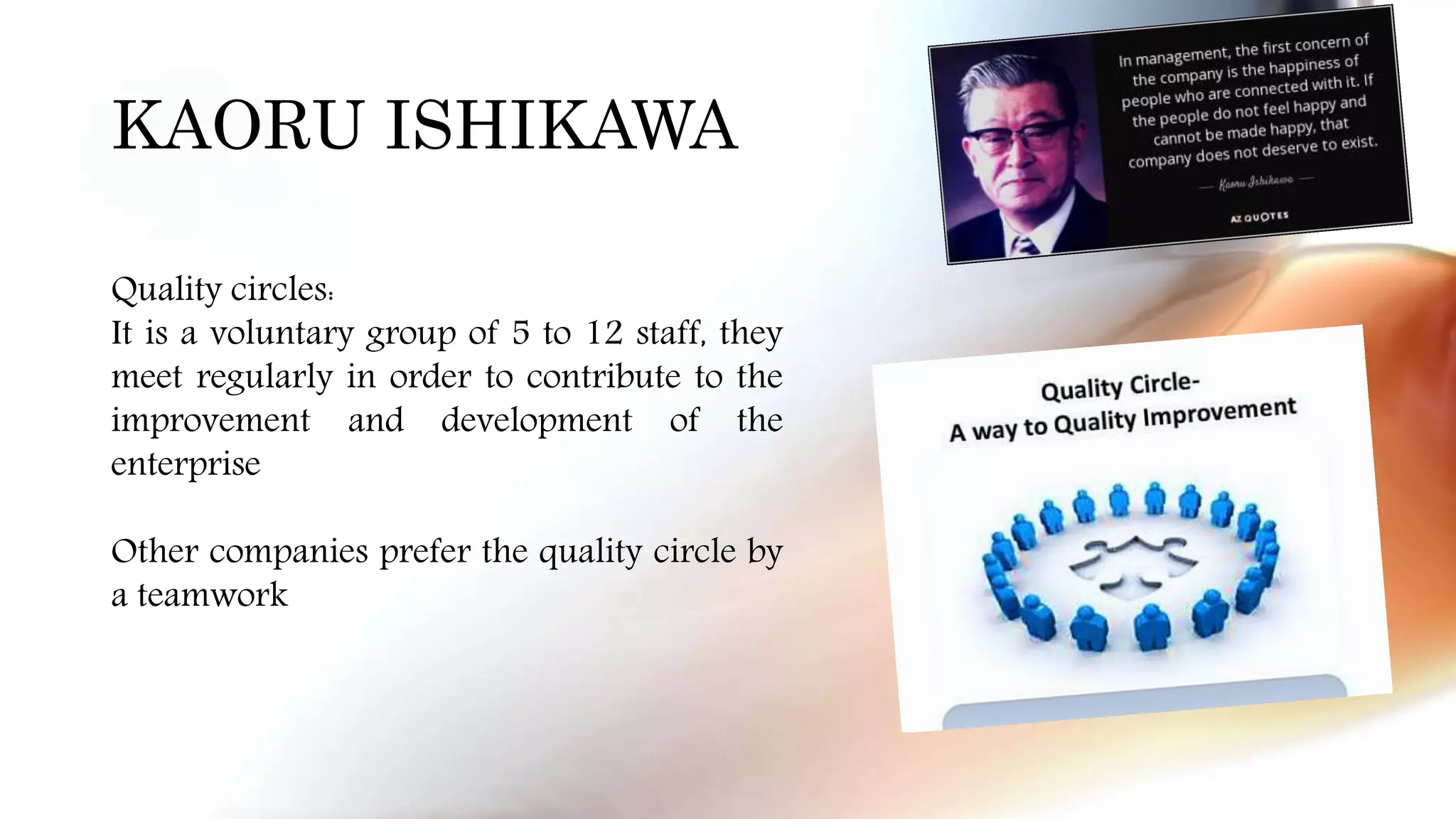 Quality gurus | PPT