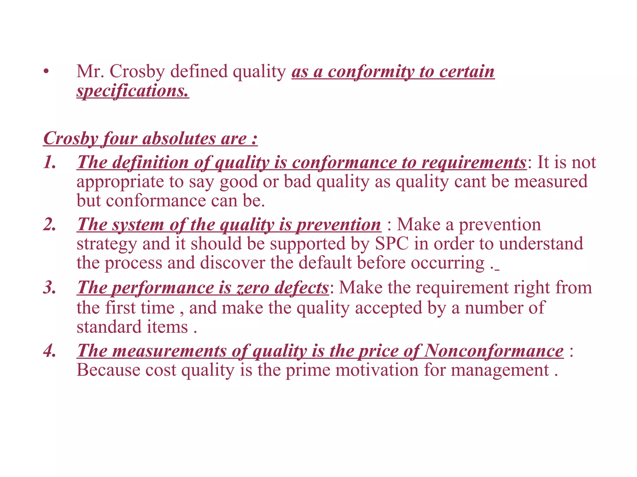 Quality management gurus | PPT