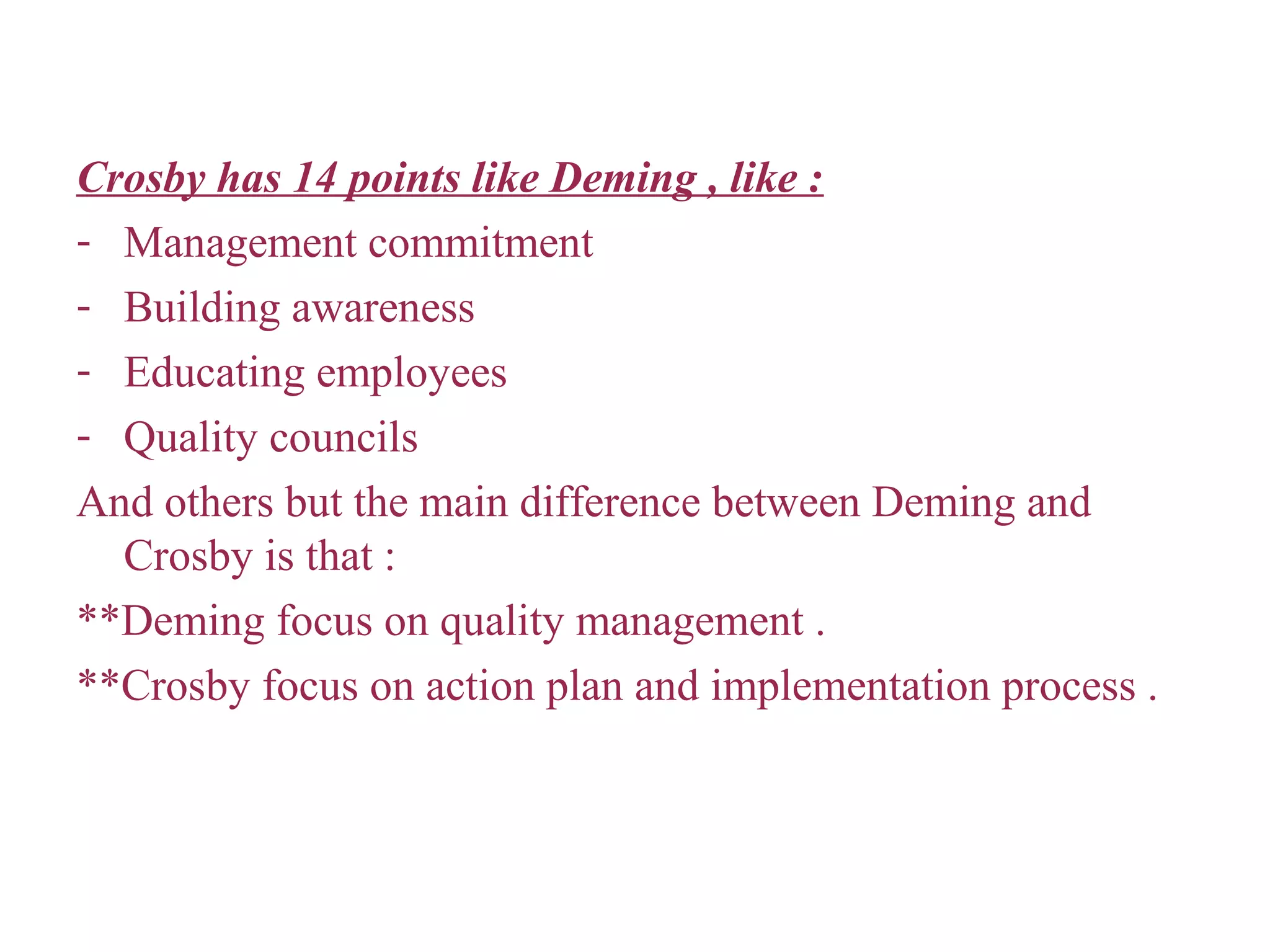 Quality management gurus | PPT