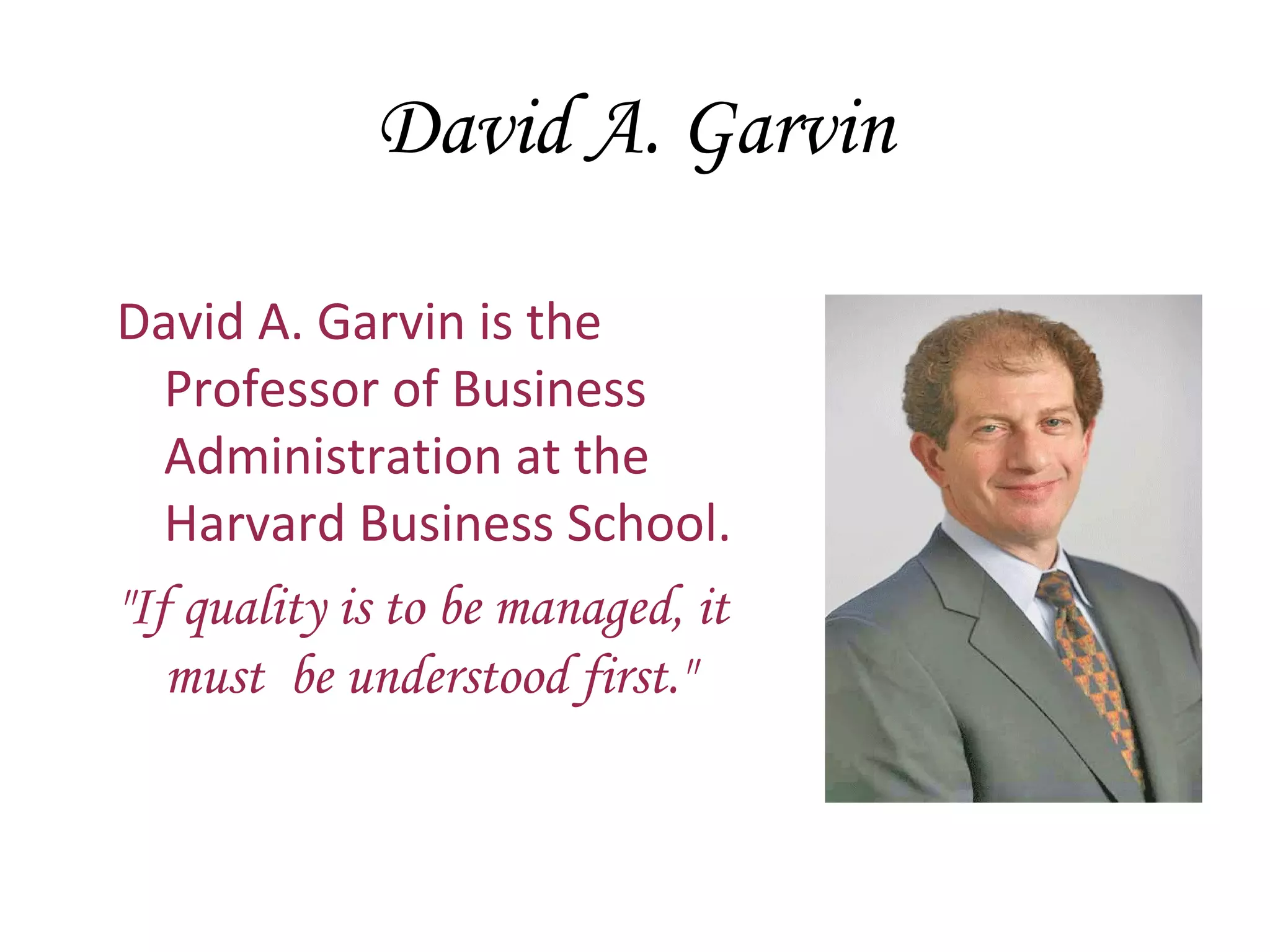 Quality management gurus | PPT