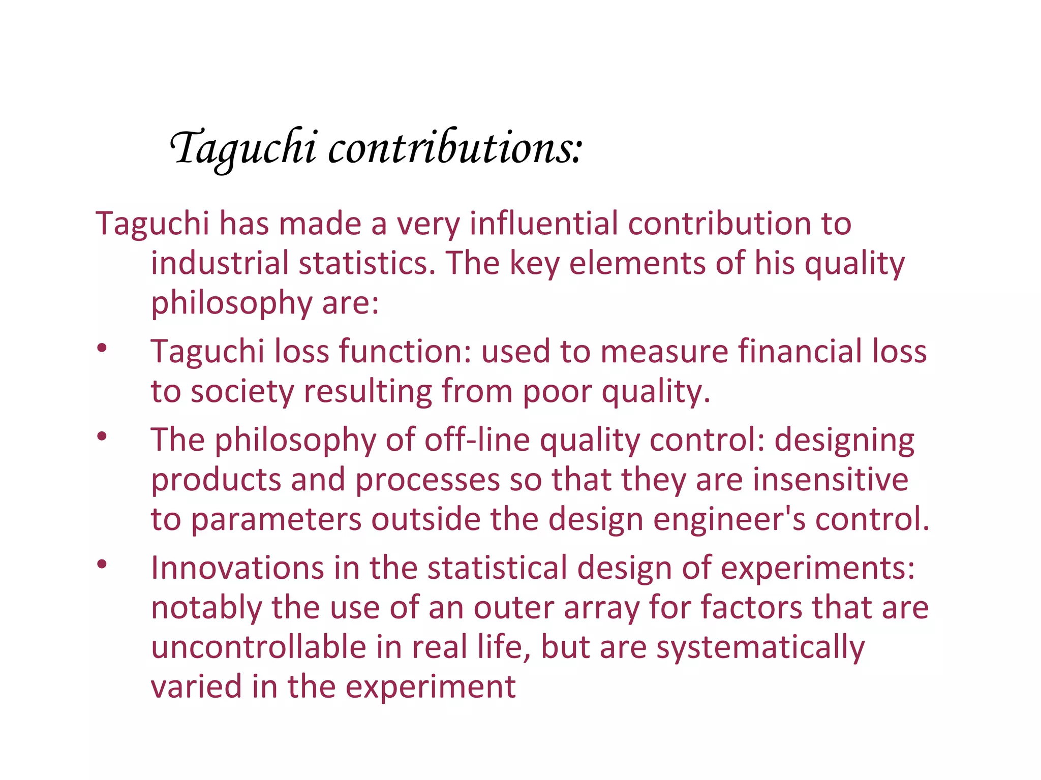 Quality management gurus | PPT