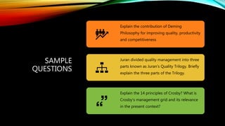 Quality gurus (all 3 types) | PPTX