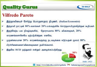 Quality Gurus and their key Contributions | PDF