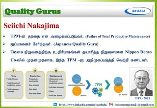 Quality Gurus and their key Contributions | PDF