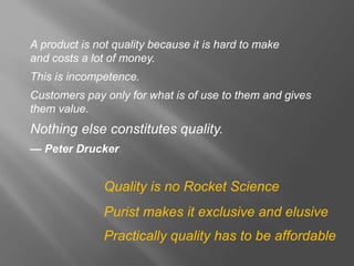 Quality — how it is important | PPTX