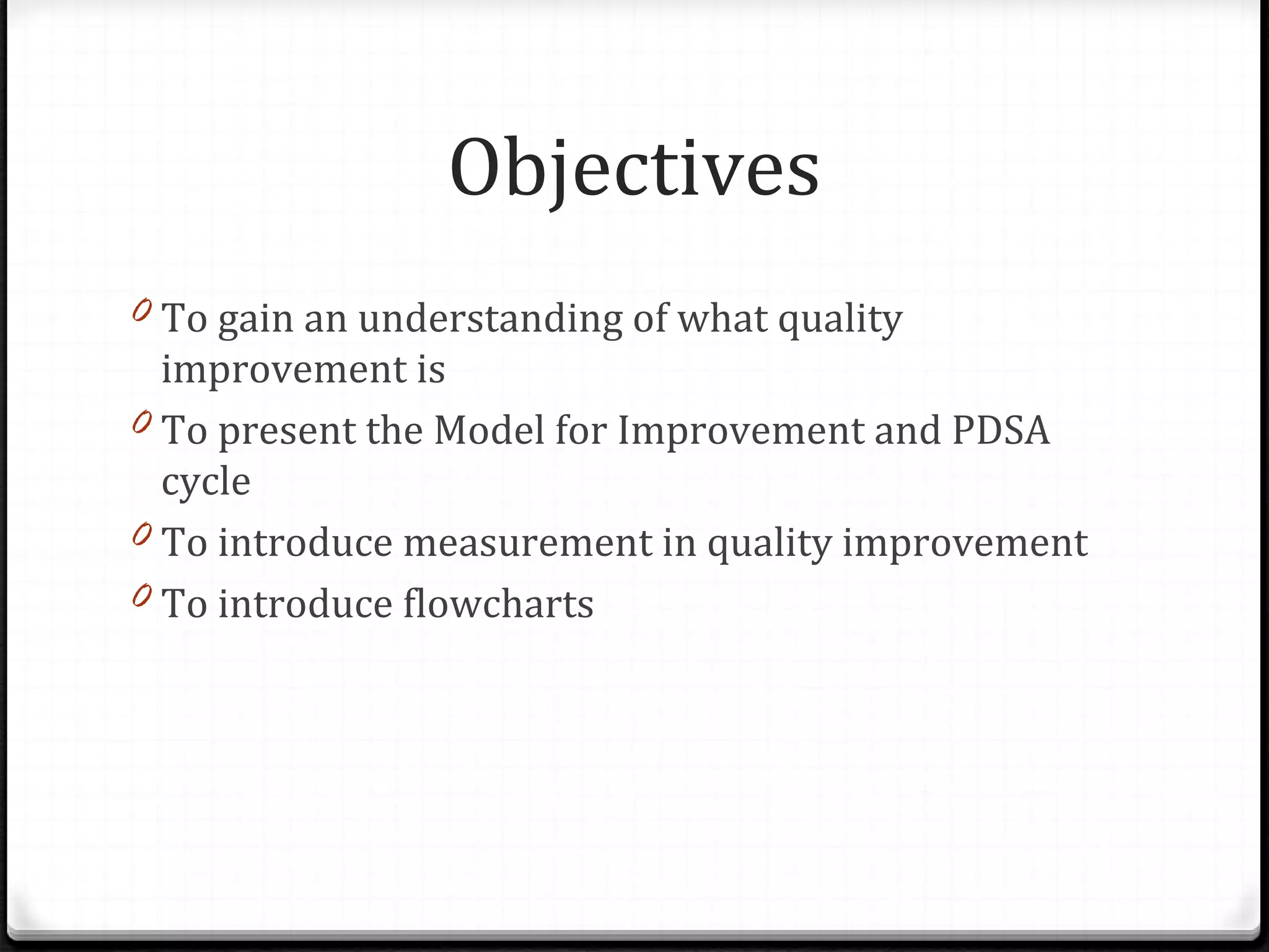 Quality improvement | PPT