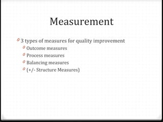 Quality improvement | PPT